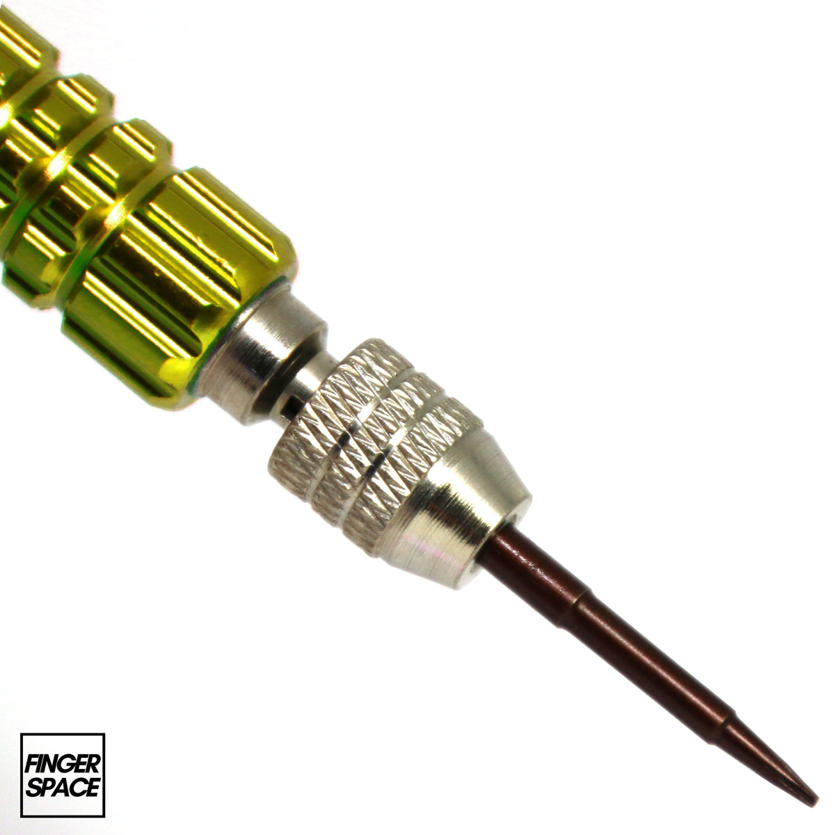 Professional Gold Tool with Interchangeable Screw Bits – Finger Space