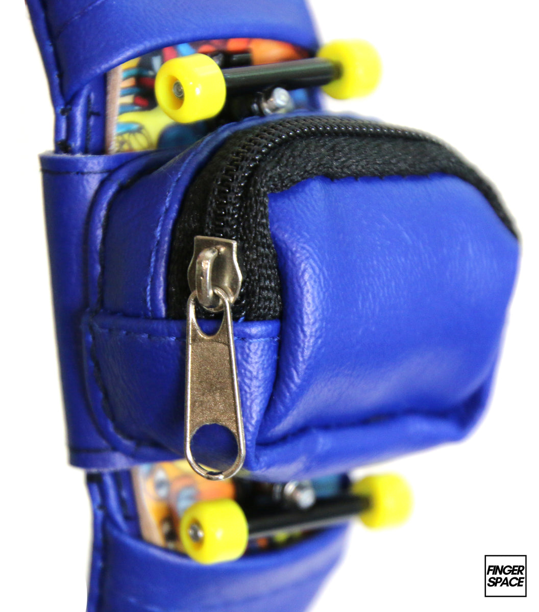 Handmade Fingerboard Setup and Storage Bag - Azure Blue – Finger Space