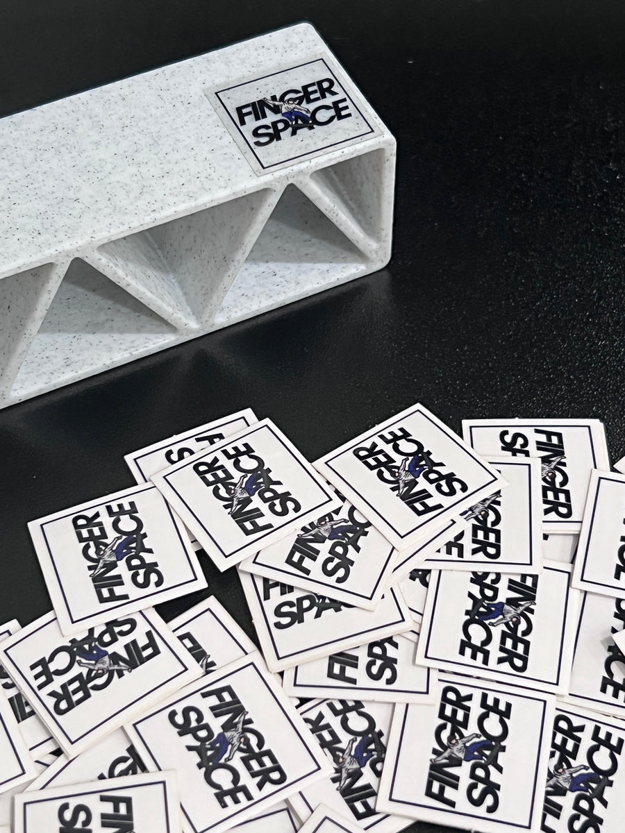 Transparent Finger Space Stickers